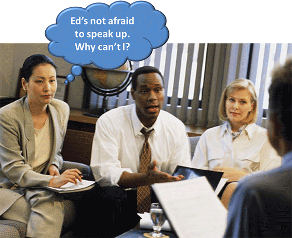 The Value of Speaking Up at Meetings